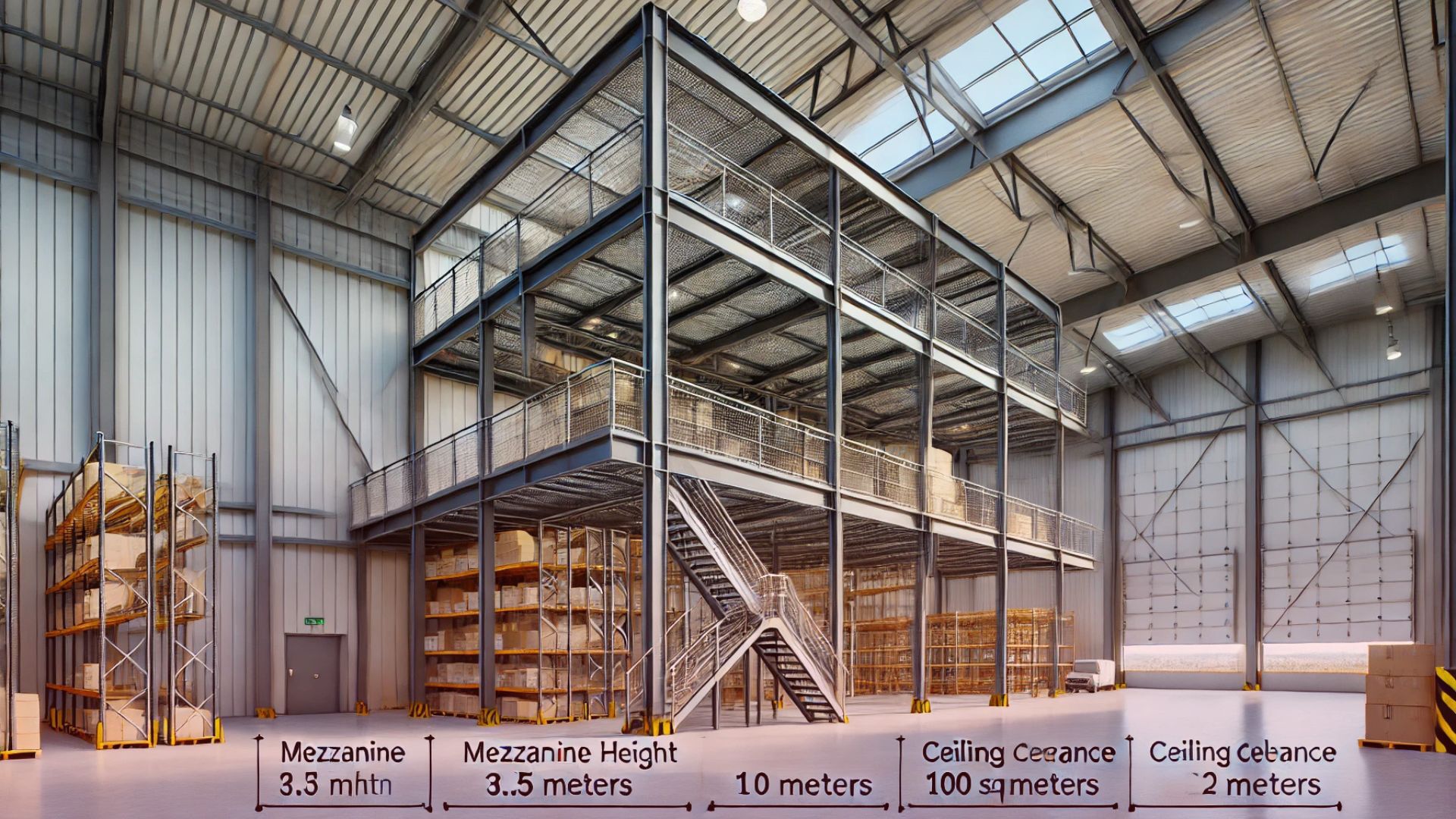 Berapa Sih Ukuran Ideal Mezanin Gudang? | ABDI REMAJA CONTRACTOR